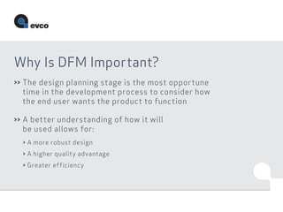 Design for Manufacturability - EVCO Plastics | PDF