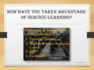 EVC Service Learning and Public Service Program | PPT
