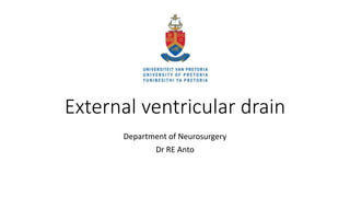 External Ventricular Drain (EVD) | PPTX