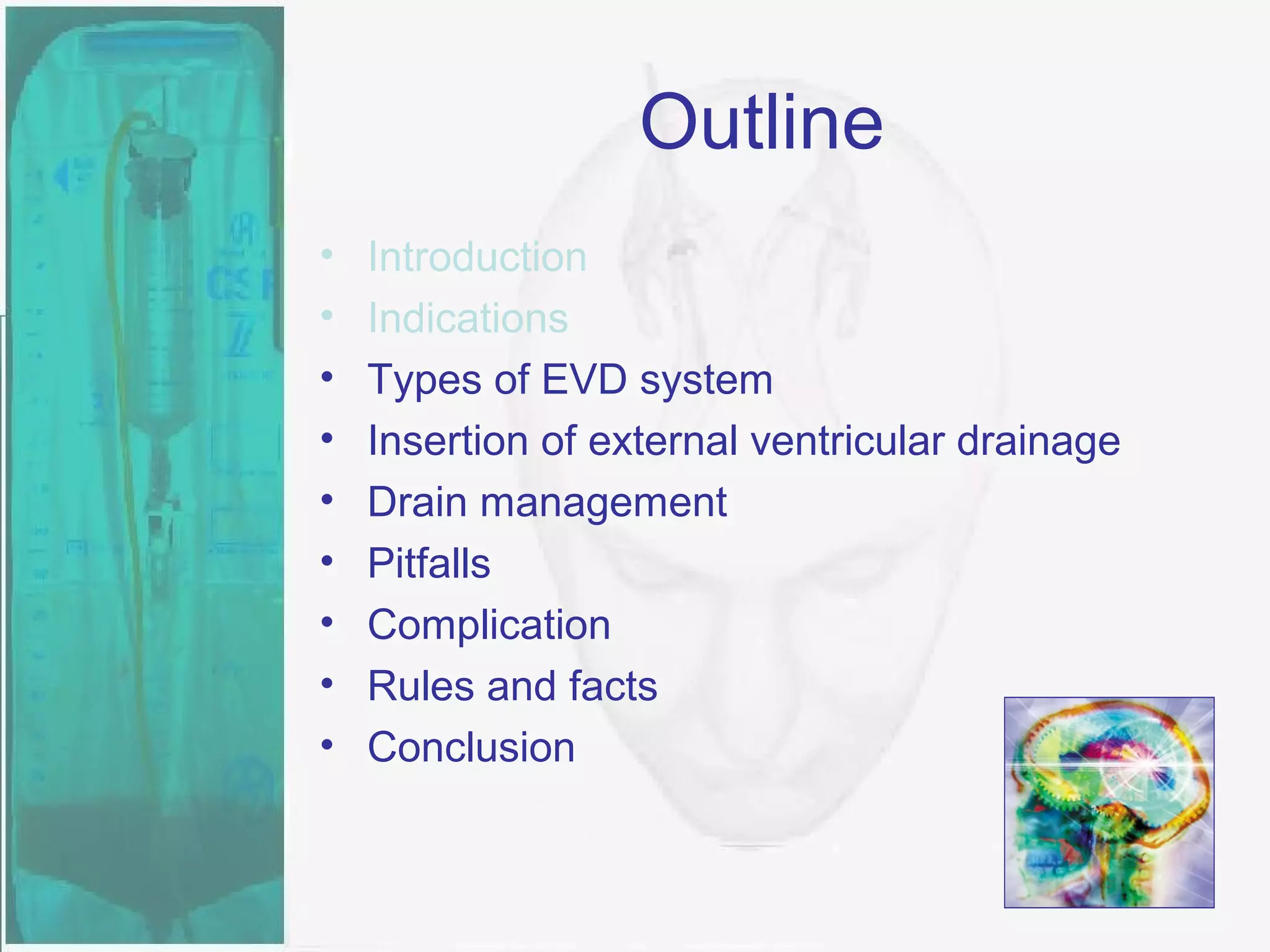External Ventricular Drain | PPT