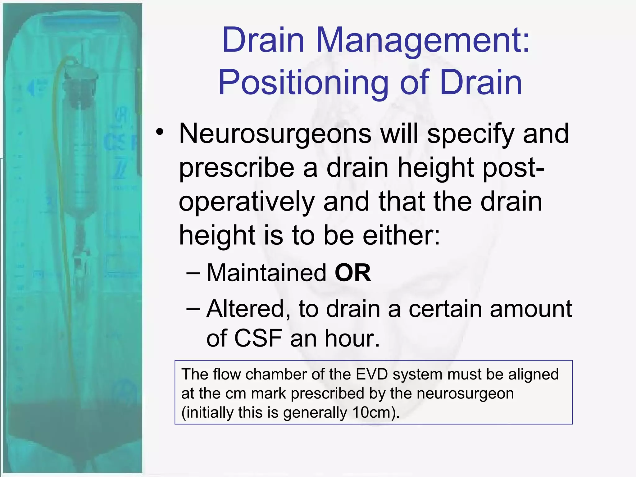 External Ventricular Drain | PPT