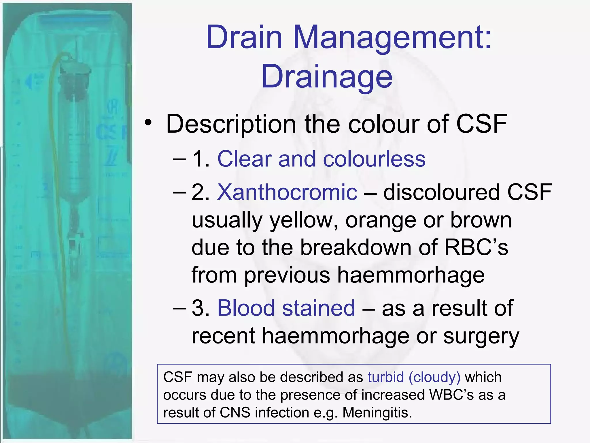 External Ventricular Drain | PPT
