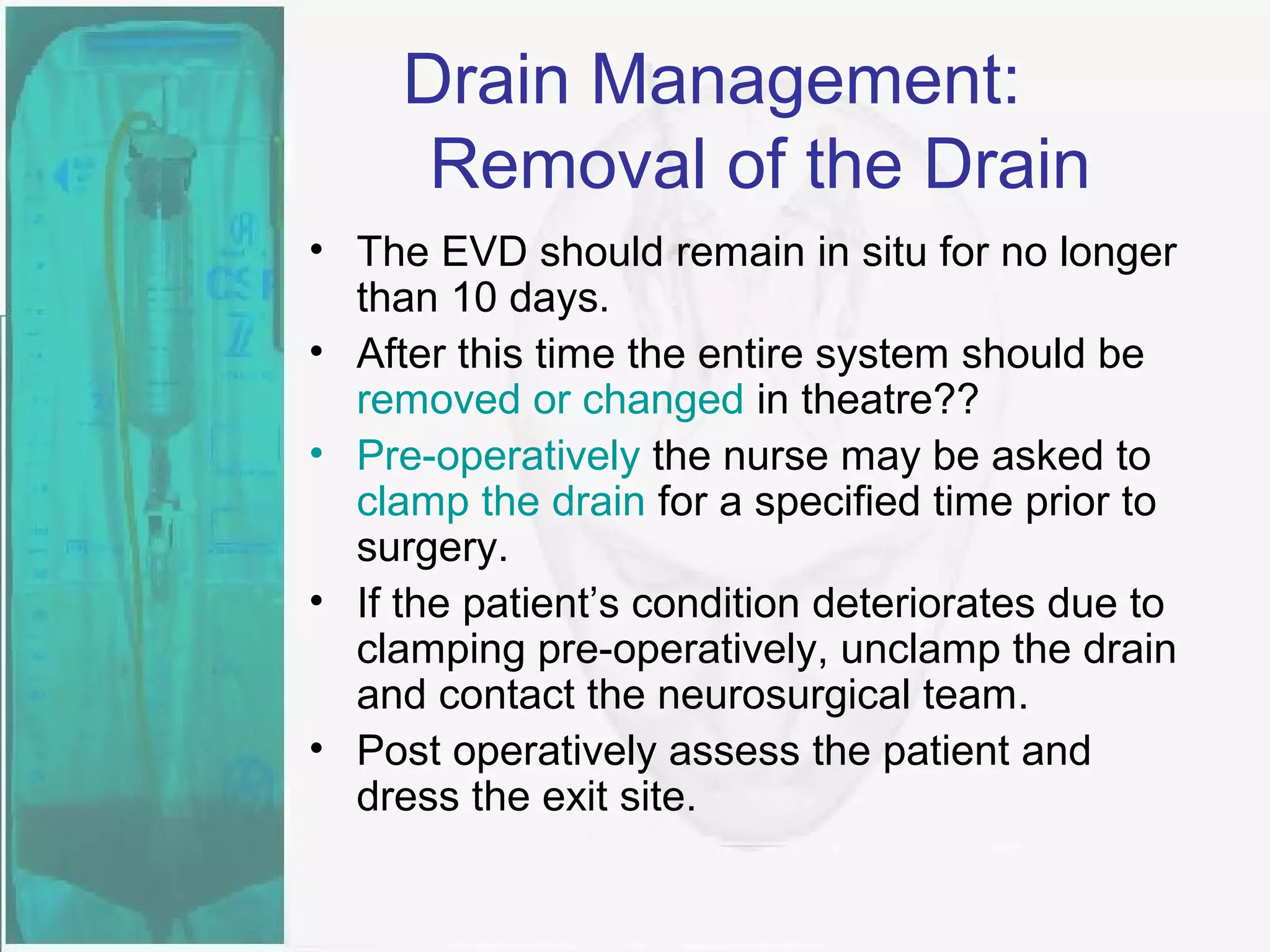 External Ventricular Drain | PPT