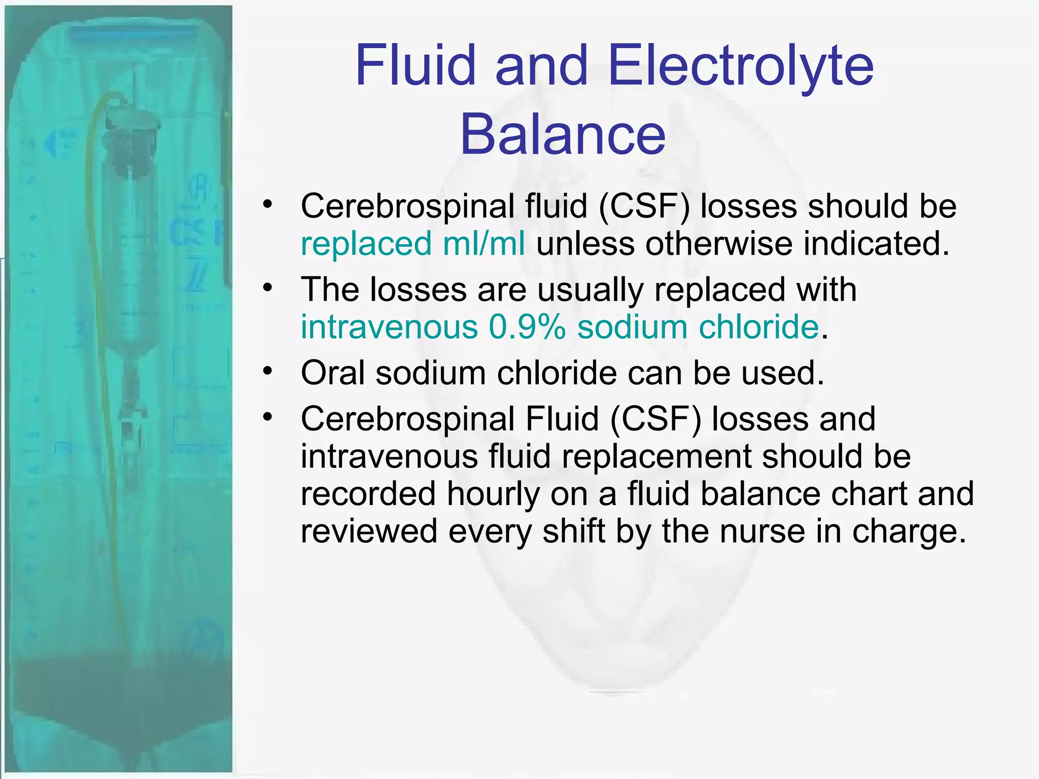 External Ventricular Drain | PPT