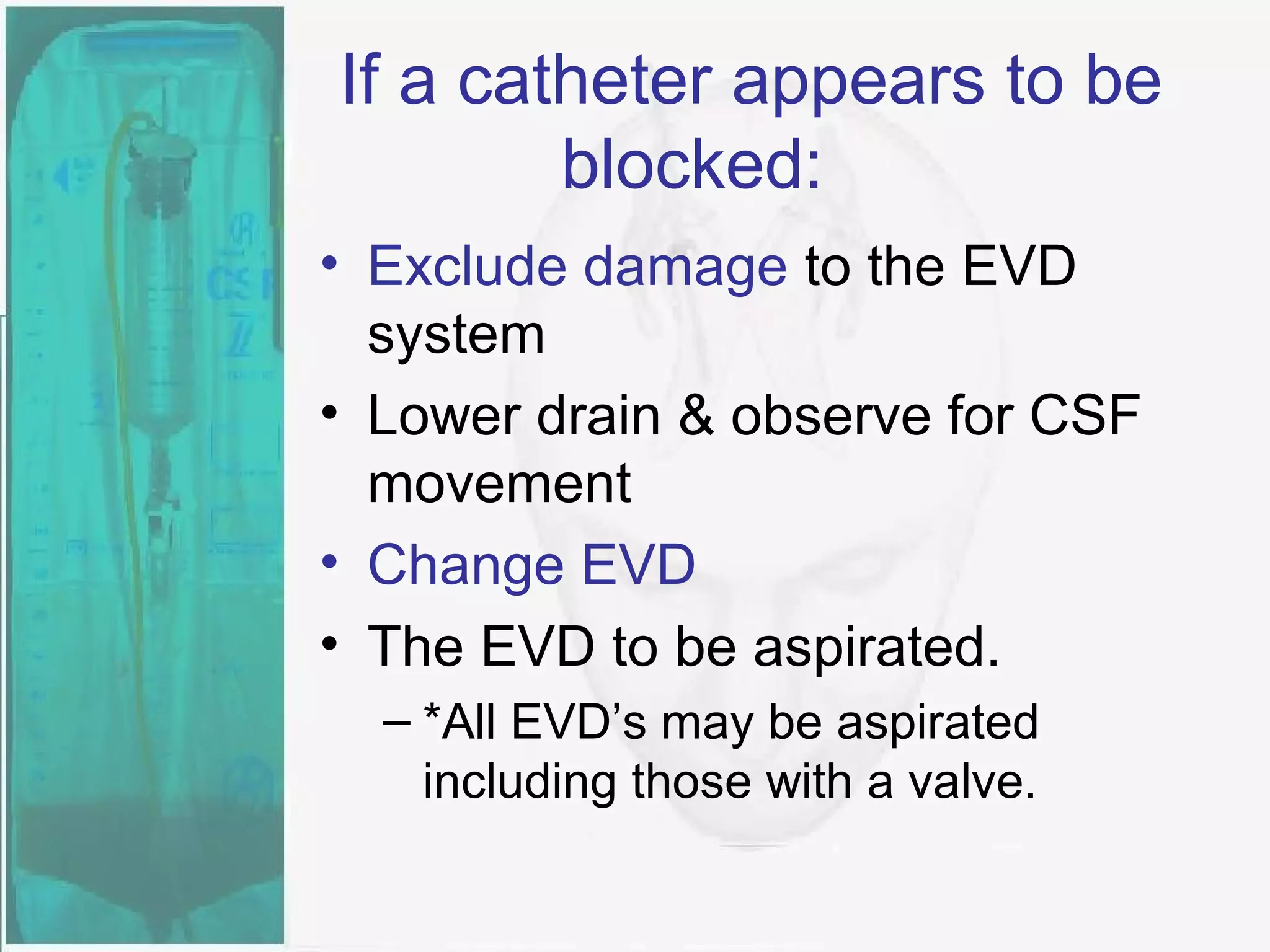 External Ventricular Drain | PPT