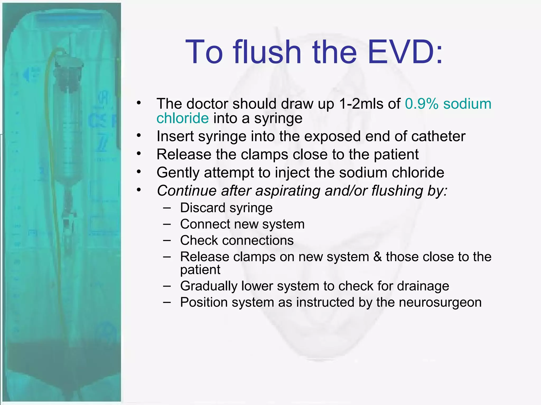 External Ventricular Drain | PPT
