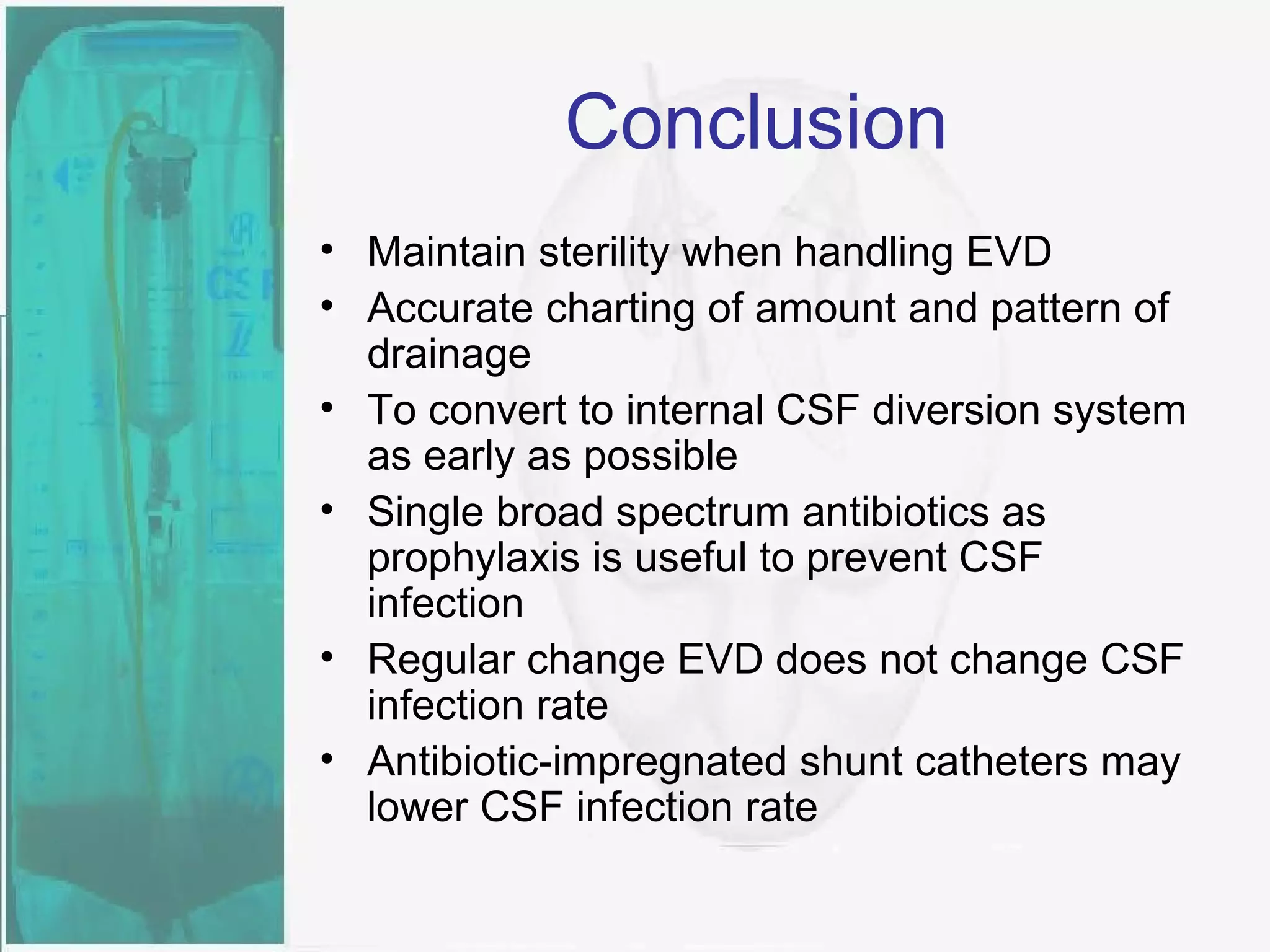 External Ventricular Drain | PPT
