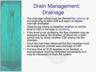 External Ventricular Drain | PPT
