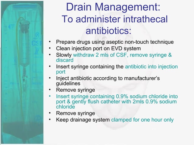 External Ventricular Drain | PPT