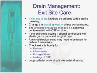 External Ventricular Drain | PPT