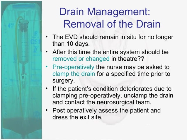 External Ventricular Drain | PPT