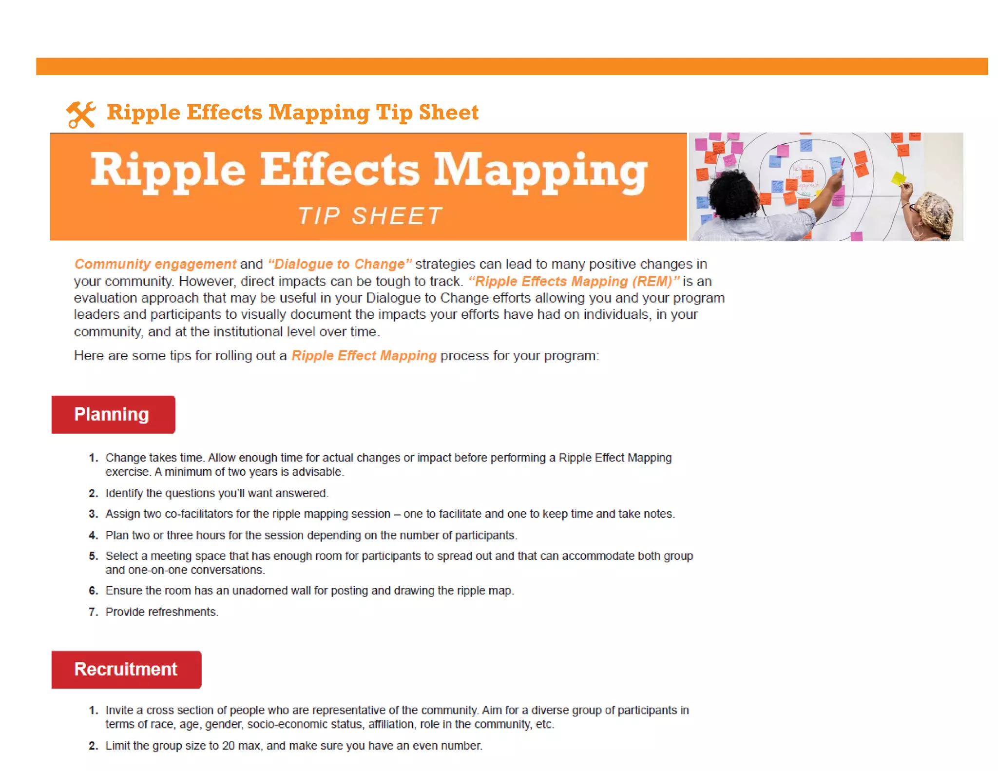 Everyday Democracy Evaluation Guide Toolkit with Ripple Mapping | PDF