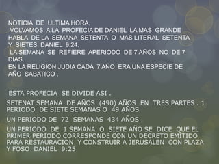 EVIDENCIA DE LA PROFECIA CUMPLIDAS EN LA BIBLIA | PPTX