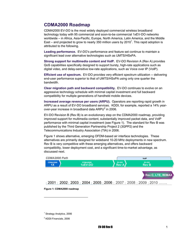 Evdo rev b final 23 oct-06 | PDF