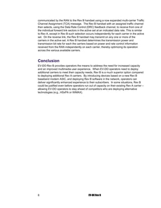 Evdo rev b final 23 oct-06 | PDF