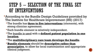 Development hos of an Evidence-based Care | PPTX