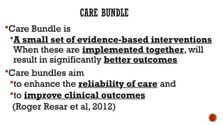 Development hos of an Evidence-based Care | PPTX