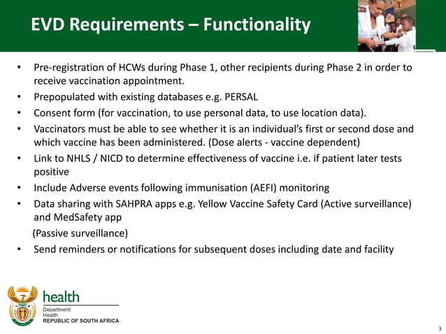 EVDS - User Training Session | PDF