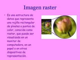 Imagen raster e imagen vectorial | PPT
