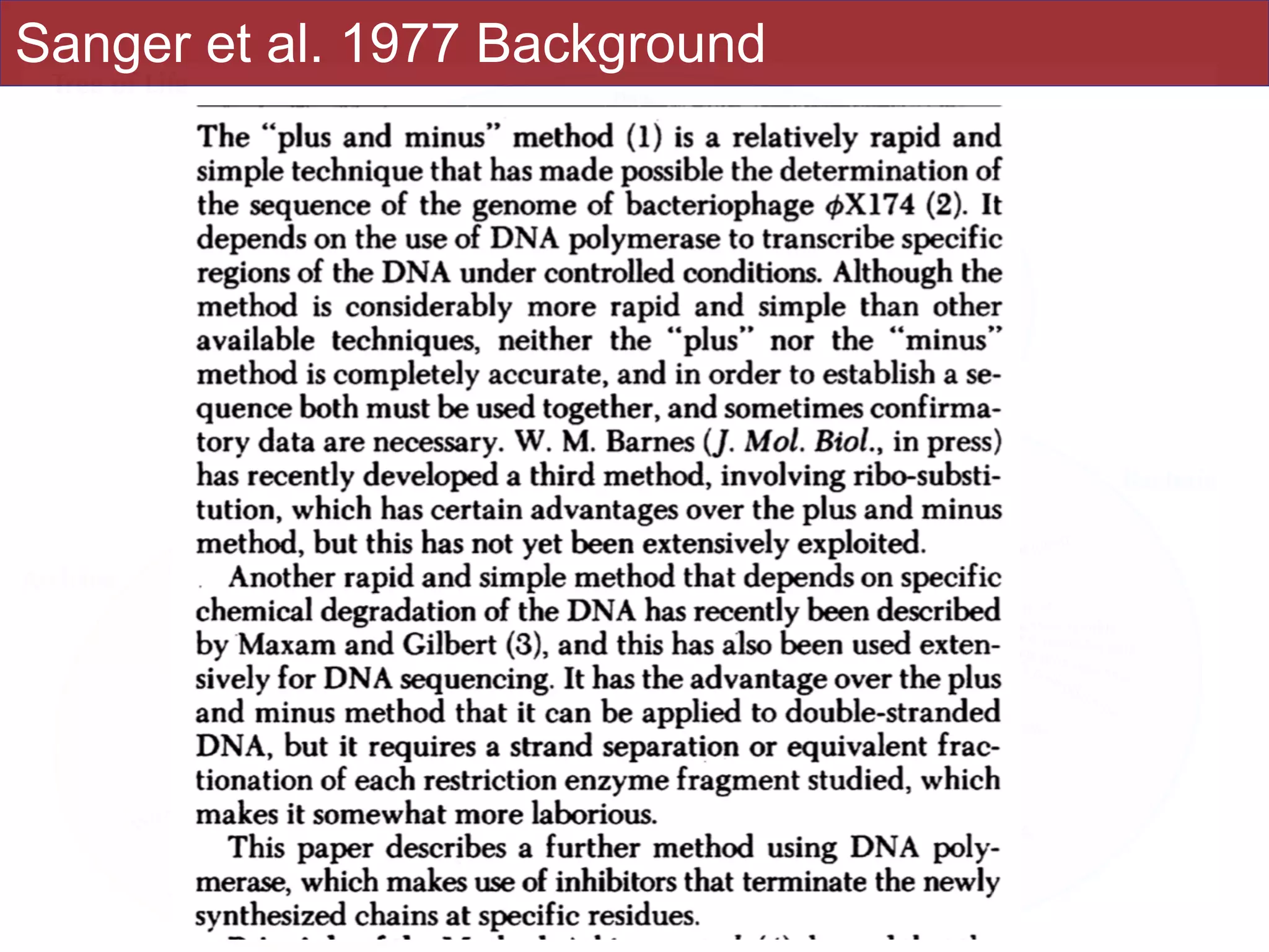 EVE161: Microbial Phylogenomics - Class 2 - Evolution of DNA Sequencing | PDF
