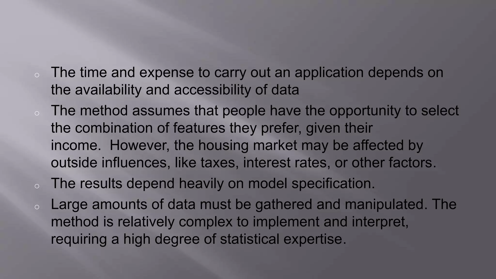 Hedonic pricing method | PPTX