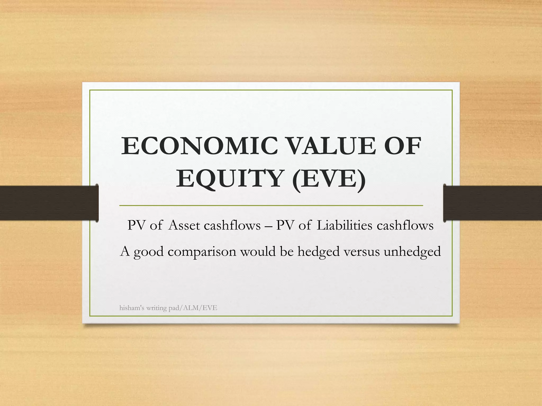 EAR and EVE - what it means for banks | PDF