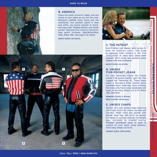 Evel Knievel Leather USA Catalog | PDF