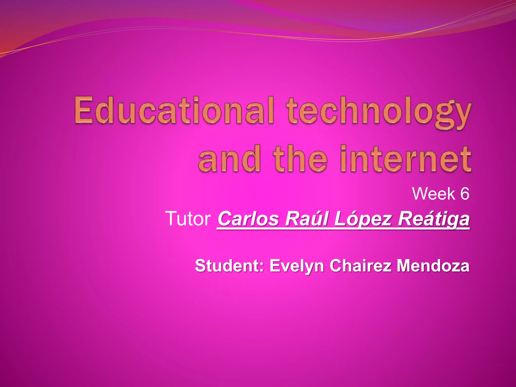 Educational Technology | PPT | Free Download