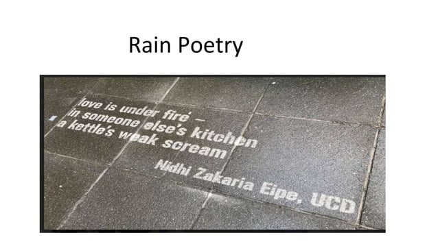 Poetry as Commemoration: Building unique collections through strategic ...