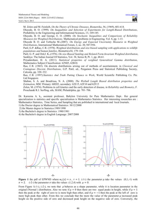 Even power weighted distribution | PDF | Physics | Science