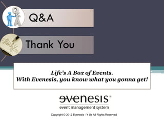 Event Management Made Easy with Evenesis | PPT