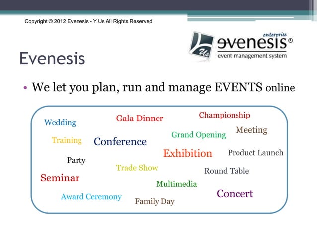 Event Management Made Easy with Evenesis | PPT