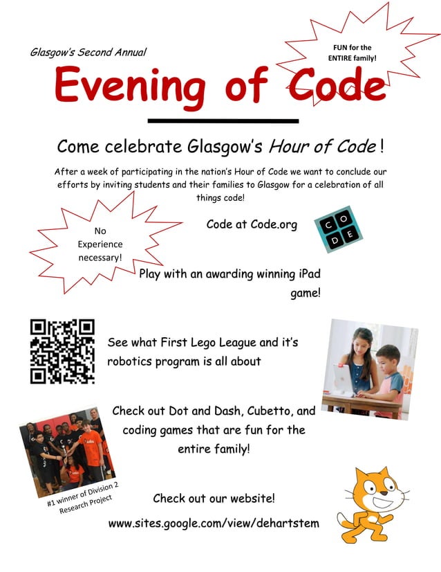 Evening of Coding Flyer | PDF