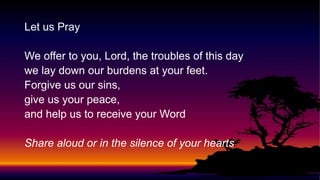 Evening prayer of Light | PPT