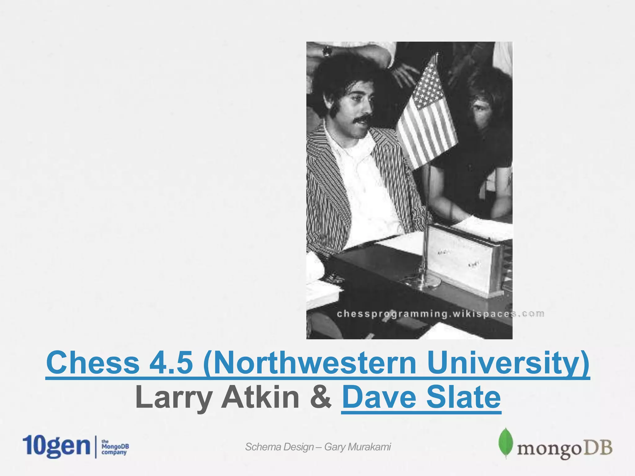 Schema Design by Gary Murakami | PPTX