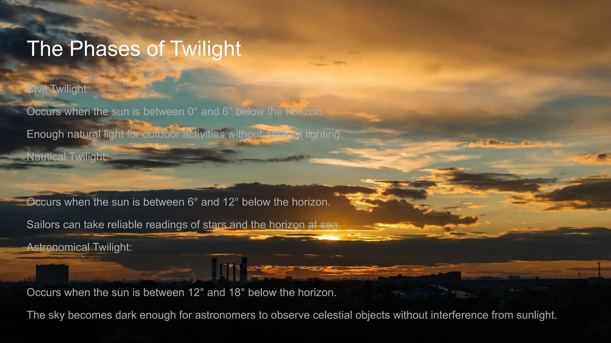 Evening Twilight-A Visual Spectacle For All | PDF