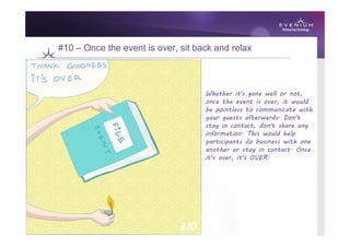 10 tips for a disastrous event | PDF | Internet | Computing