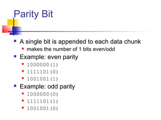 Even odd parity | PPT