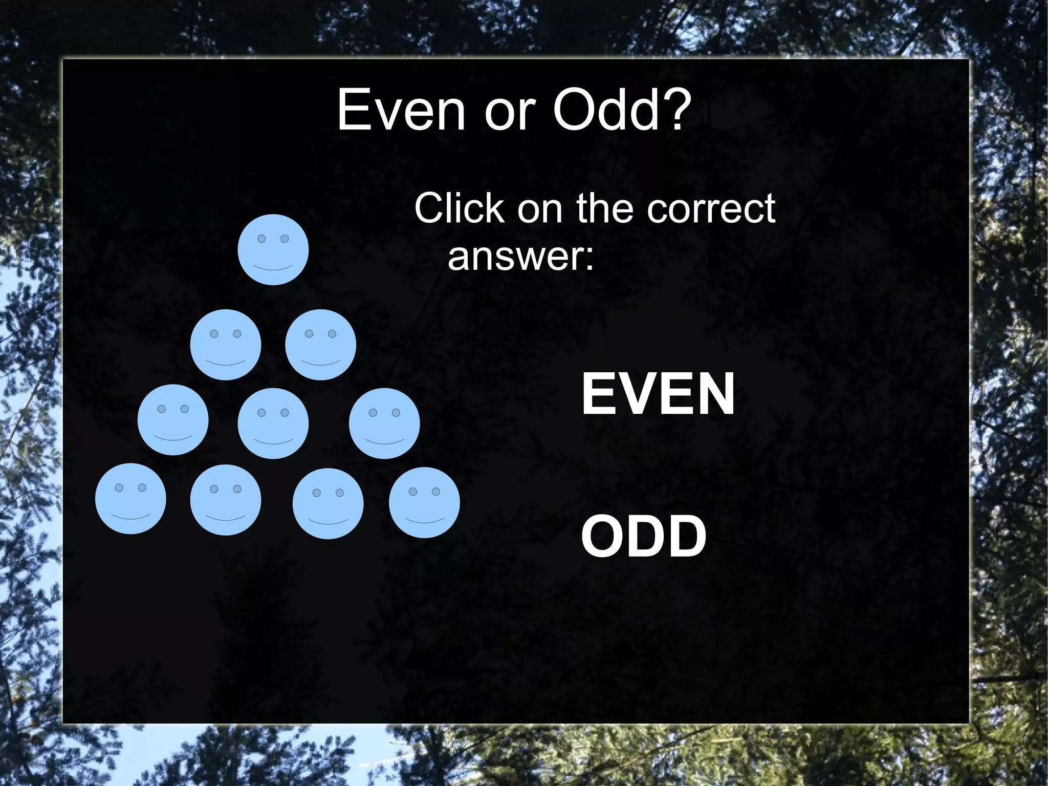 Even or Odd | PPT