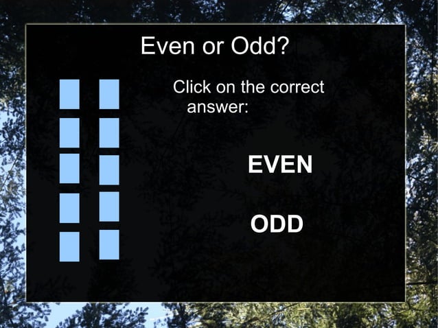 Even or Odd | PPT