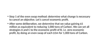 Even Swaps Method in Multicriteria Decison Making | PPT