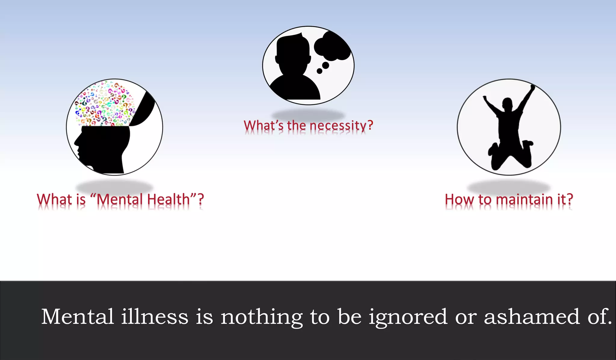 Maintaining mental health. | PPTX