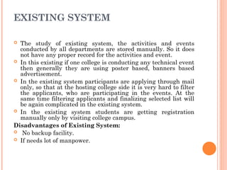 EVENT management system using machine learning.ppt