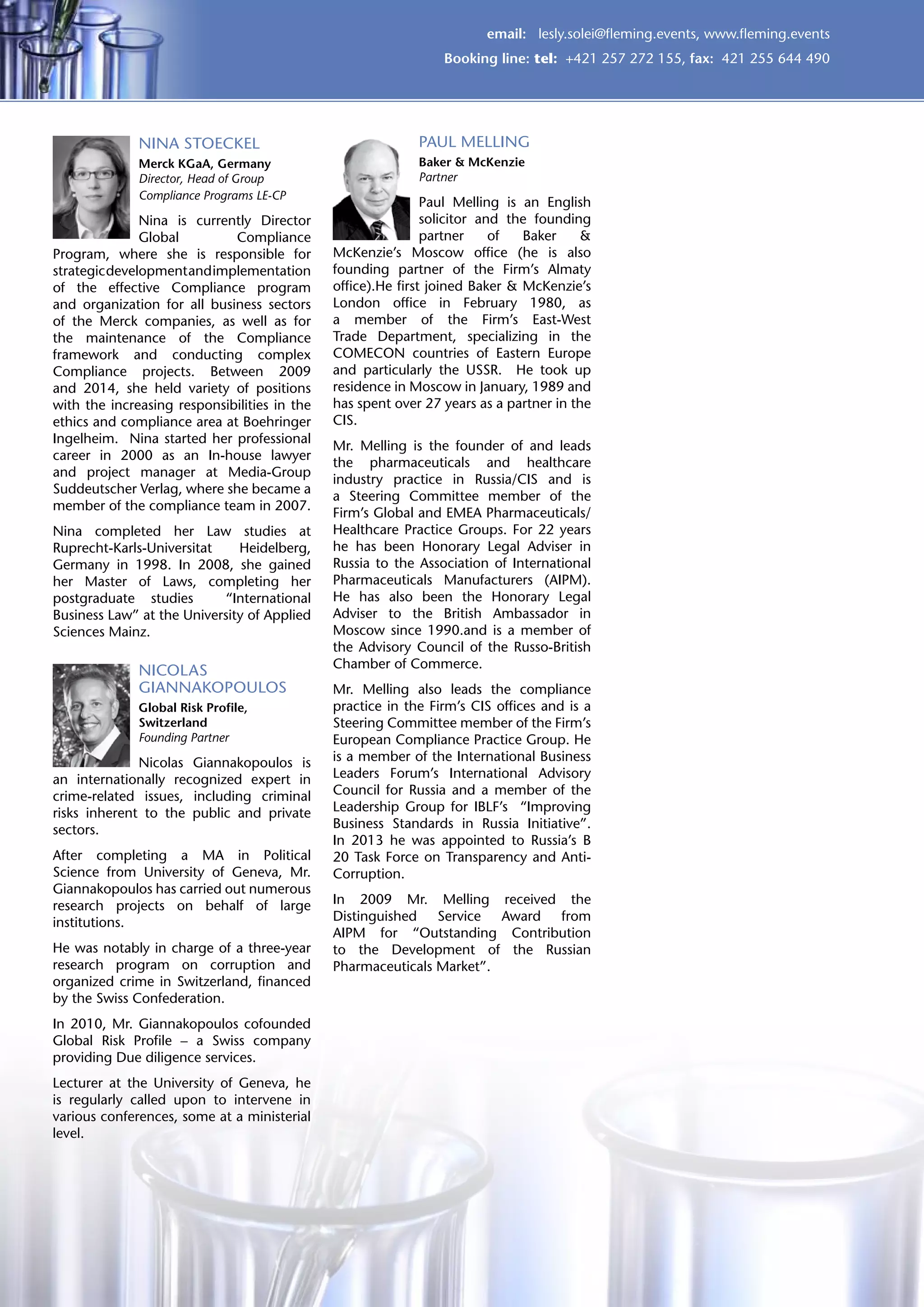 Corporate Compliance & Transparency in the Pharmaceutical Industry | PDF