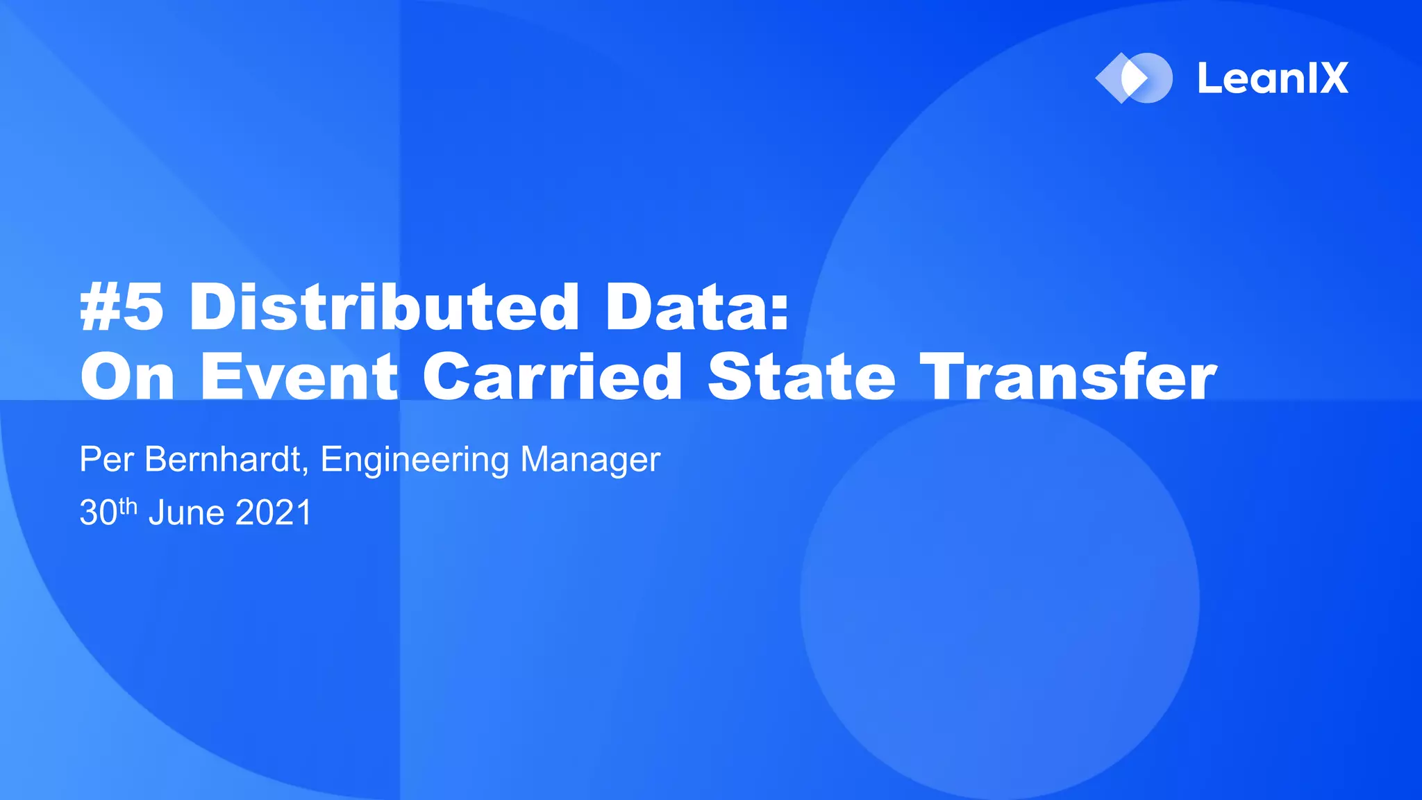 Event Carried State Transfer @ LeanIX | PPT | Free Download