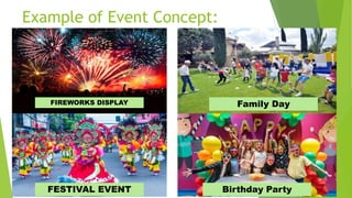 event-concept.pptx THINGS TO CONSIDER, BUDGET, INFORMATION AND KEY ...