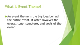 event-concept.pptx THINGS TO CONSIDER, BUDGET, INFORMATION AND KEY ...