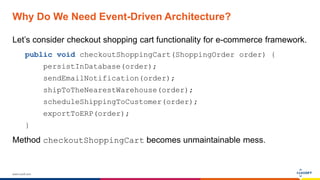 Event-driven architecture with Java technology stack | PPT