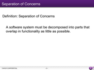 An Event-Driven Approach for the Separation of Concerns | PPTX