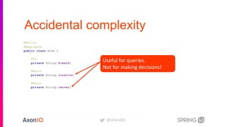 Event driven microservices with axon and spring boot-excitingly boring | PPT